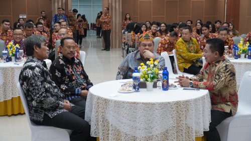 Setda Prov Kalteng - Sekda Hadiri Peresmian Gedung Kantor Perwakilan BPKP Kalteng