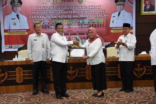Setda Prov Kalteng - Wagub Edy Pratowo Resmi Buka Rapat TEPRA Provinsi dan Kabupaten/Kota Se ...