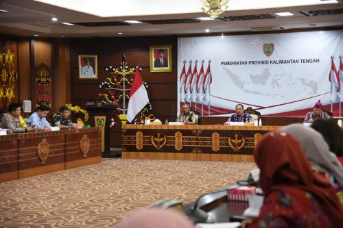 Setda Prov Kalteng - Pemprov Gelar Rapat Persiapan Peringatan Hari Jadi ke-66 Kalteng