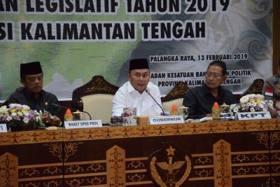 Setda Prov Kalteng - Gubernur Sugianto Ajak Masyarakat Kalteng Sambut Pesta Demokrasi Dengan ...