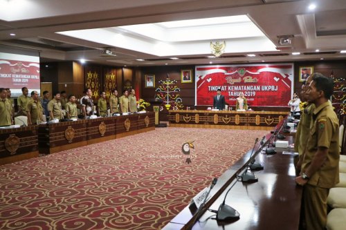 Setda Prov Kalteng - Rapat Teknis Tingkat Kematangan UKPBJ Provinsi Kalimantan Tengah Tahun 2019