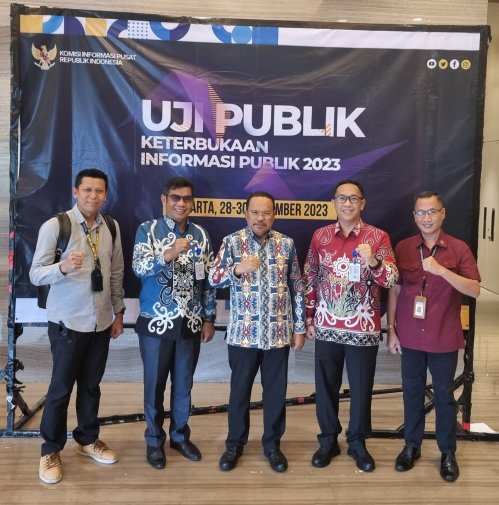 Setda Prov Kalteng - Kalteng Masuk Tahap Presentasi Keterbukaan Informasi Badan Publik 2023