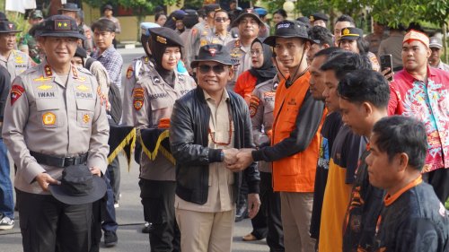 Setda Prov Kalteng - Perkuat Sinergi, Gubernur Kalteng Hadiri Apel Gelar Pasukan dan Sarpras ...