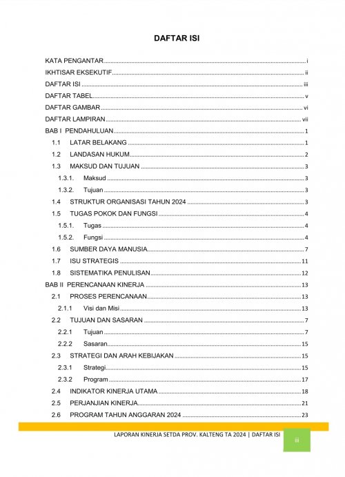 Setda Prov Kalteng - LKIP Sekretariat Daerah Provinsi Kalimantan Tengah ...
