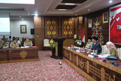 Setda Prov Kalteng - Rapat Teknis Tingkat Kematangan UKPBJ Provinsi Kalimantan Tengah Tahun 2019