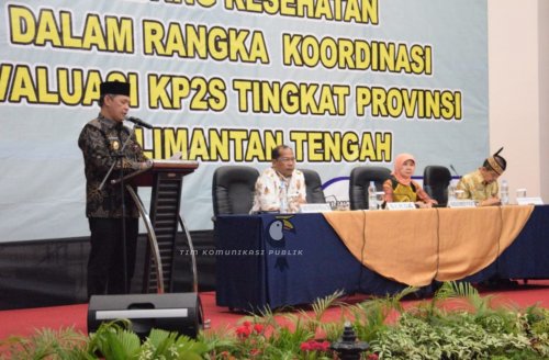 Setda Prov Kalteng - Rapat Koordinasi Teknis Bidang Kesehatan dalam rangka Evaluasi KP2S Tingkat ...
