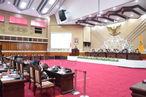 Setda Prov Kalteng - Sekda Kalteng Hadiri Rapat Paripurna Istimewa Pelantikan PAW Anggota DPRD ...