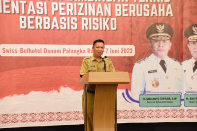 Setda Prov Kalteng - Sahli KSDM Suhaemi Buka Bimtek Implementasi ...