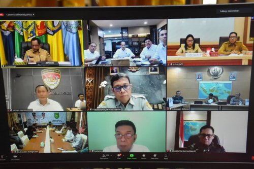 Setda Prov Kalteng - Pemprov Kalteng Ikuti Rapat Koordinasi Pengendalian Inflasi Daerah Bersama ...