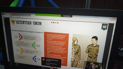 Setda Prov Kalteng - Sekda Kalteng Hadiri Rapat Sosialisasi Permendagri 6/2021 Tentang Teknis ...