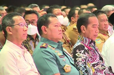 Setda Prov Kalteng - Wagub Kalteng Edy Pratowo Hadiri Rakornas Penanggulangan Bencana Tahun 2023