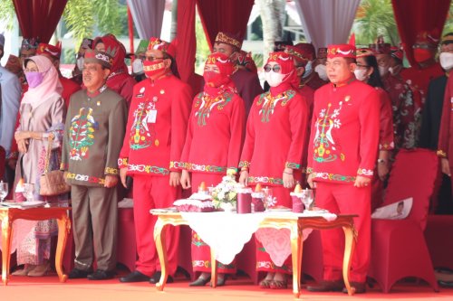 Setda Prov Kalteng - Puncak Peringatan Hari Jadi ke-65 Kalimantan Tengah, Gubernur Sugianto ...