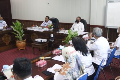 Setda Prov Kalteng - Sekda Kalteng Hadiri Entry Meeting Pemeriksaan BPK RI atas Efektivitas ...