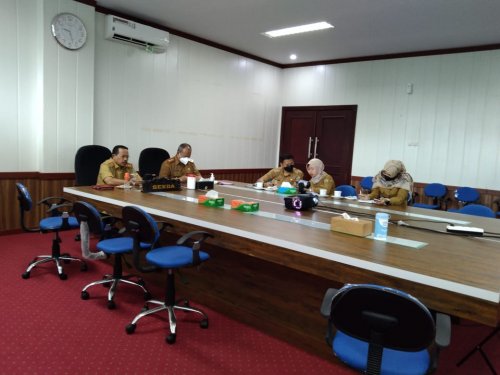 Setda Prov Kalteng - Sekda Kalteng Hadiri Sosialisasi Virtual Peraturan Menteri Keuangan No 134 ...