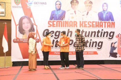 Setda Prov Kalteng - Sekda Kalteng Resmi Buka Seminar Kesehatan Cegah Stunting