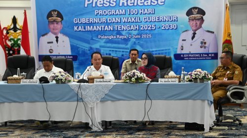 Setda Prov Kalteng - 100 Hari Kerja Nyata Gubernur Agustiar Sabran dan Wagub Edy Pratowo untuk ...