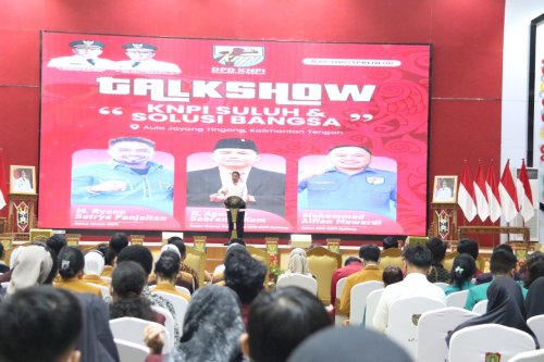 Setda Prov Kalteng - Wakil Gubernur Edy Pratowo Hadiri Pembukaan Talkshow KNPI