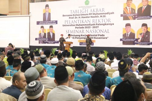 Setda Prov Kalteng - Wagub Kalteng Ikuti Tabligh Akbar Bersama Ketua Umum PP Muhammadiyah