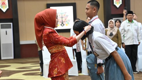 Setda Prov Kalteng - Aisyah Thisia Agustiar Sabran Resmi Buka Seleksi PASKIBRAKA Tingkat ...